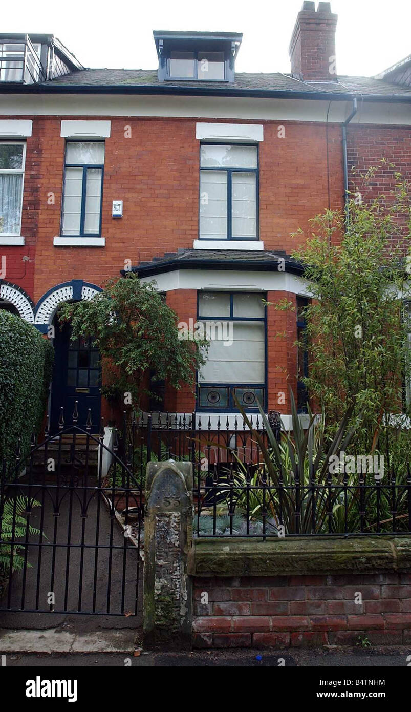 Actor John Thompson s home October 2002 in West Didsbury Manchester ...