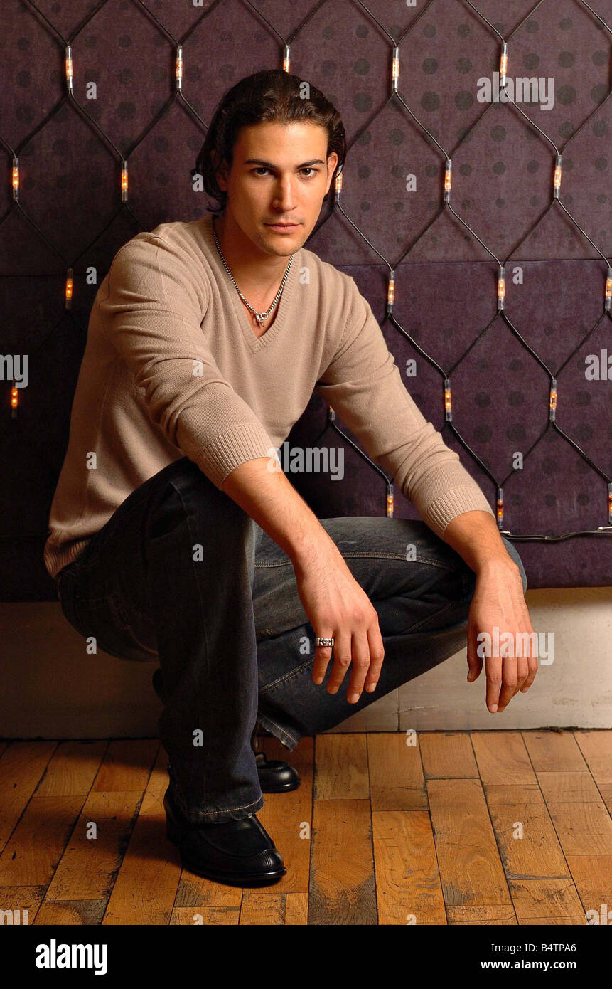 River city actor Daniel Schutzmann September 2005 in fashion shoot for ...