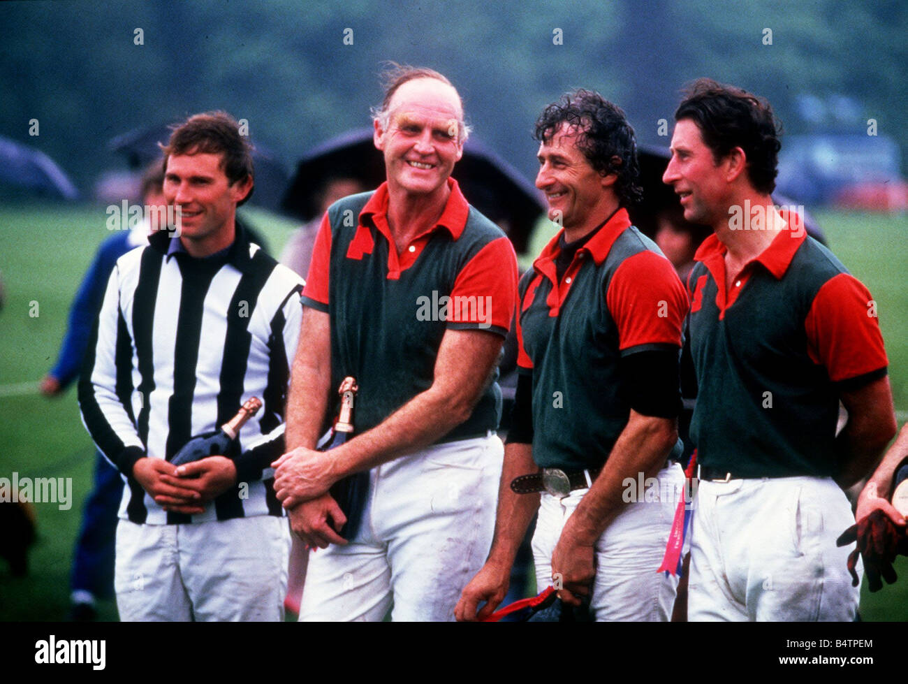 Major Ron Ferguson polo team Windsor Stock Photo - Alamy