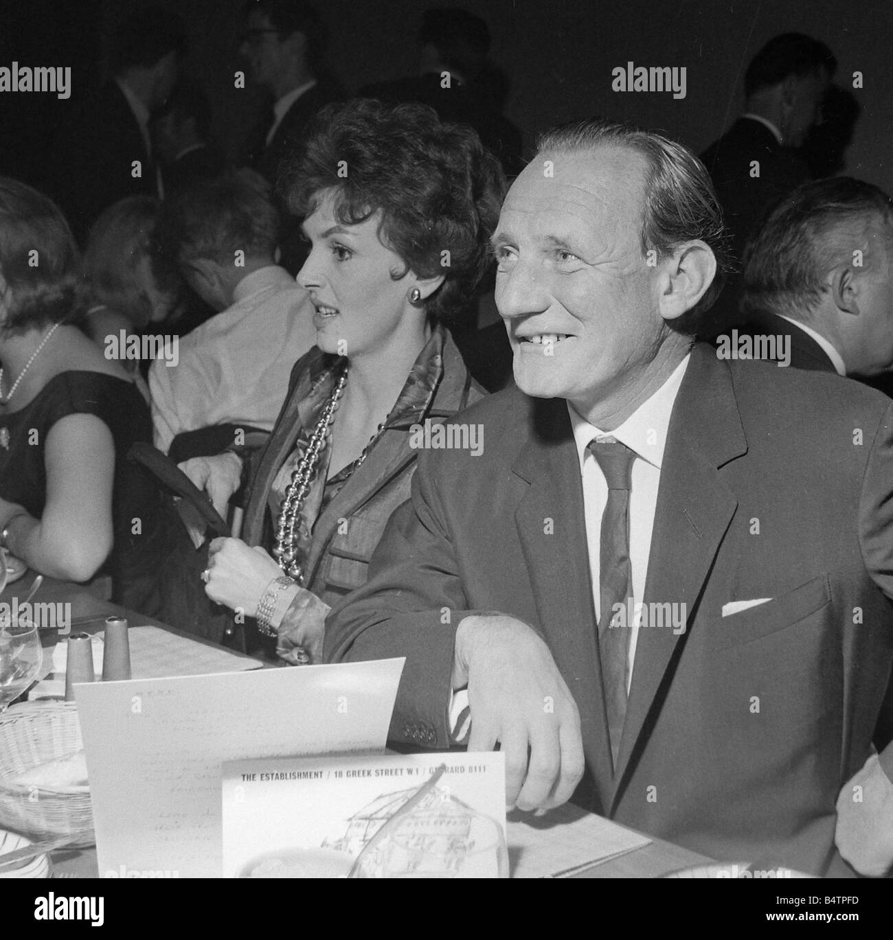 Actor Trevor Howaed at the first night of Peter Cook s Establishment ...