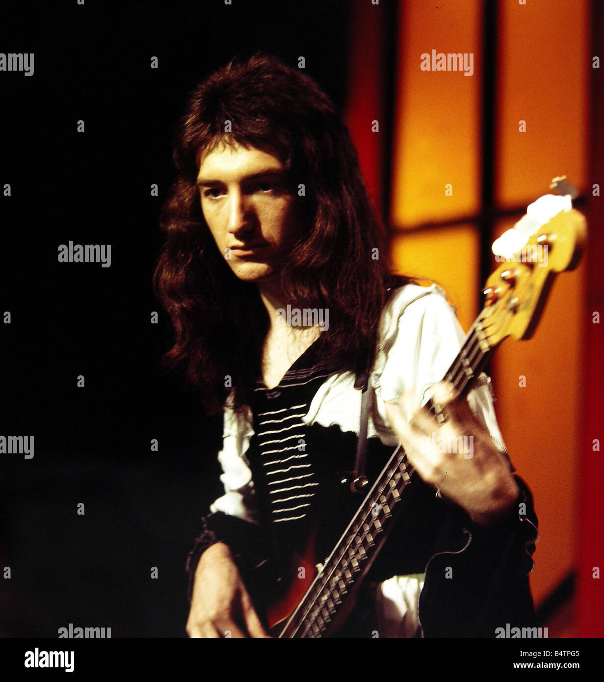 Queen Pop Group seen here in rehearsals at the White City studios of ...