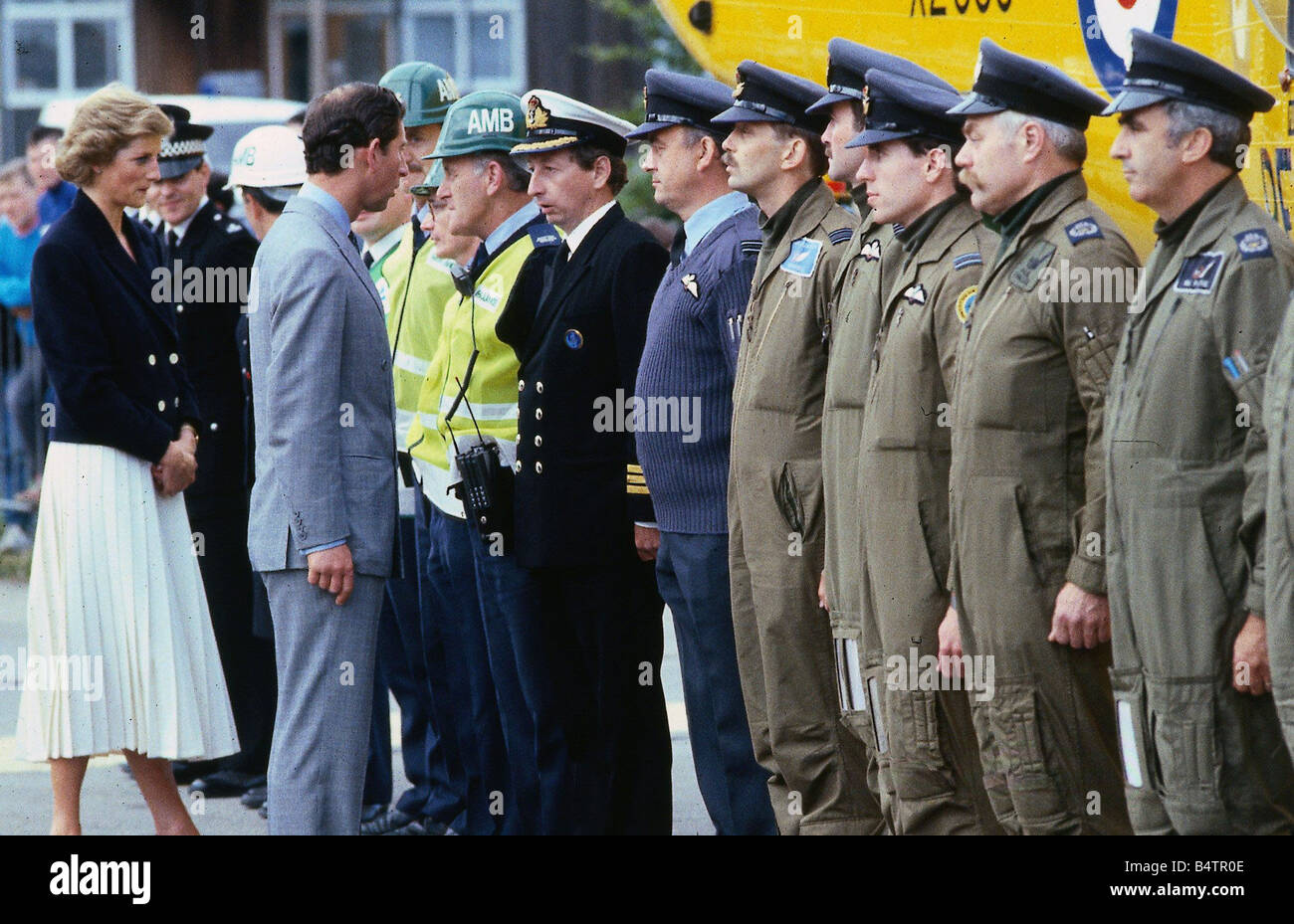 Piper Alpha Oil Rig Accident July 1988 Prince Charles and princess ...