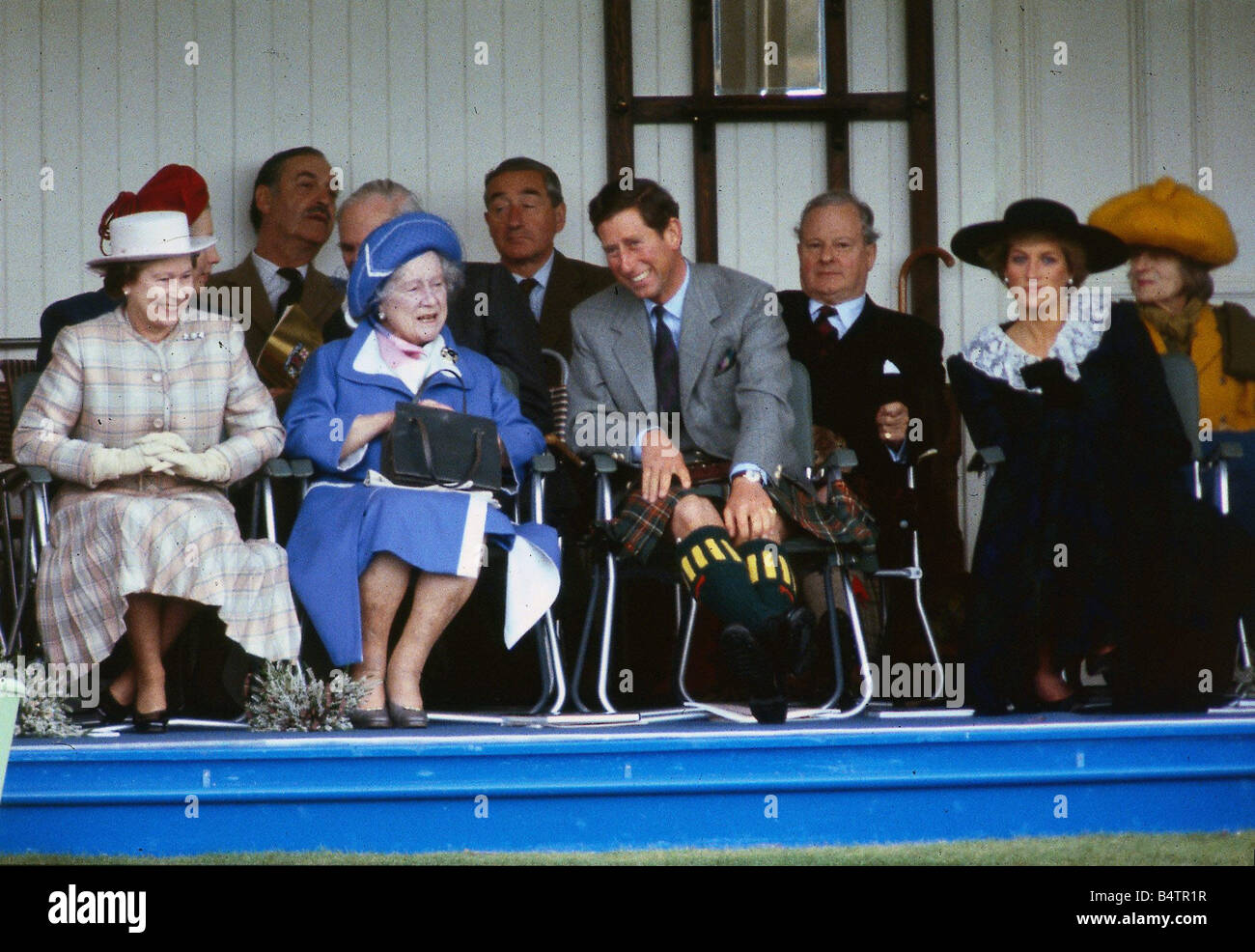 Princess Diana Princess of Wales September 1988 at Braemar Highland ...