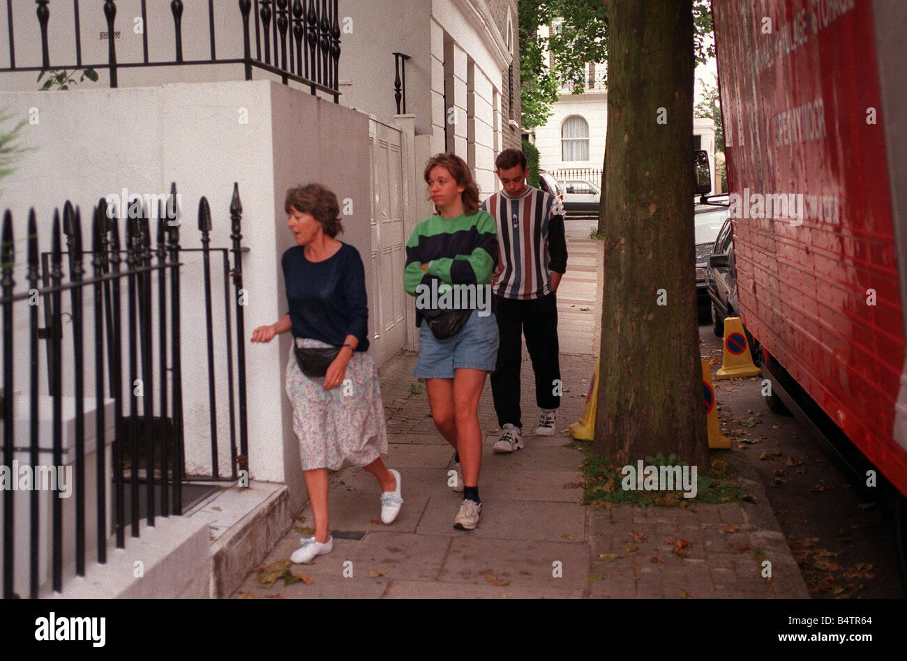 Rosalind Mark July 1997 Nanny to Children of Tony Blair PM Pictured ...