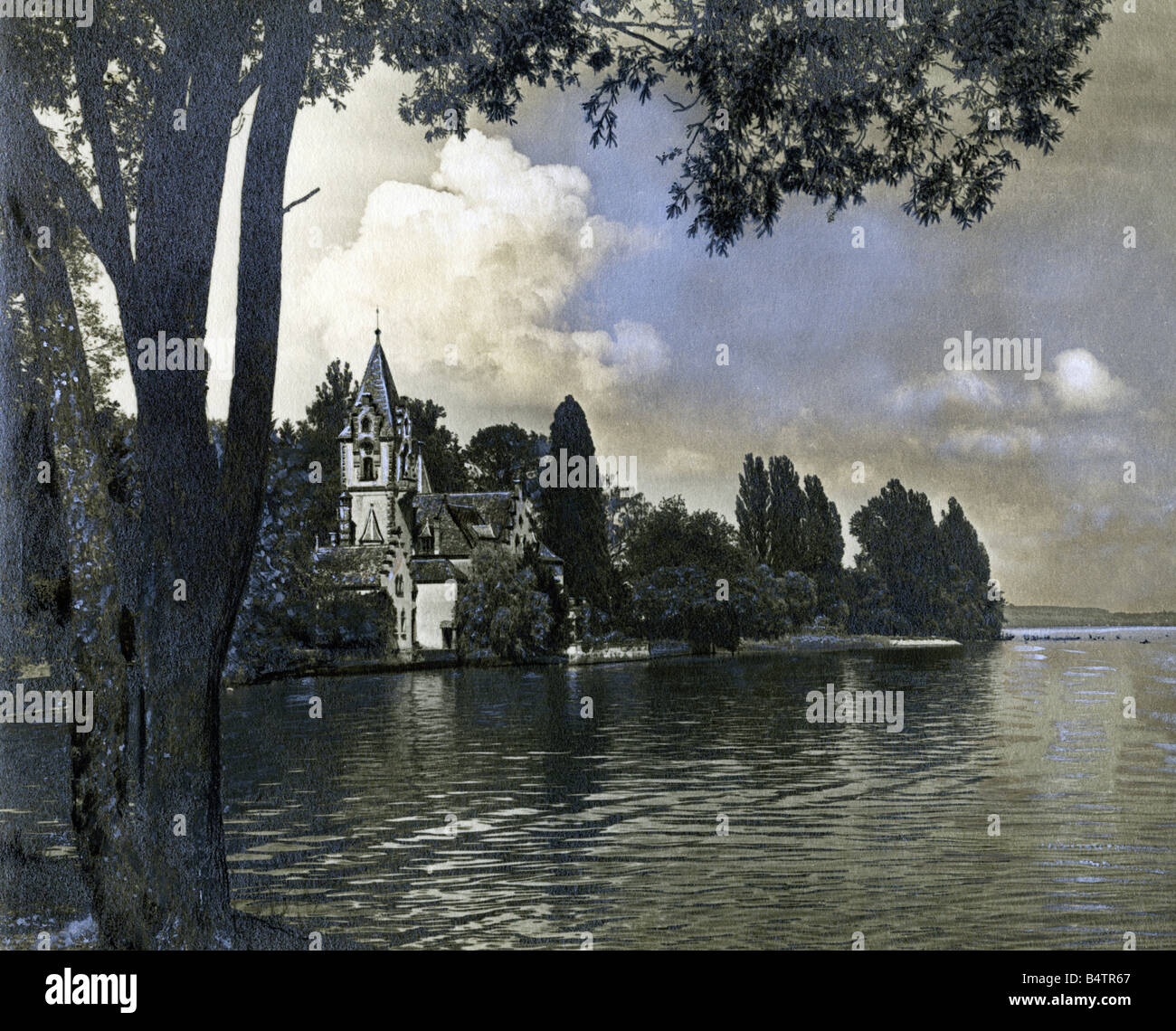 geography / travel, Germany, Constance, Seeheim Manor at Lake Constance ...