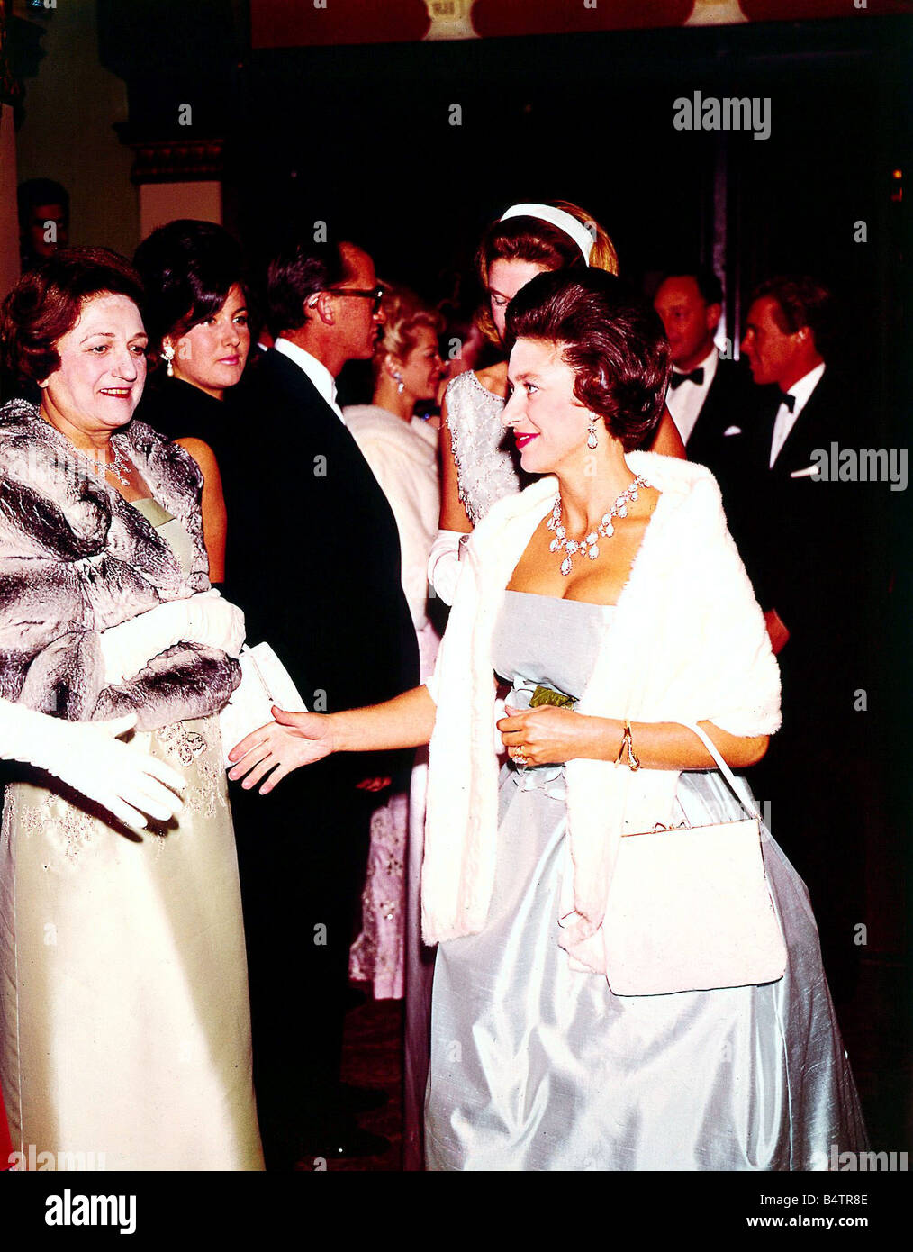 Princess Margaret Oct 1963 at a gala Preview at Drtand of A Funny Thing ...