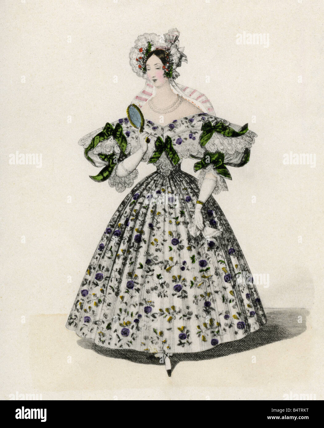 fashion, 19th century, ladies fashion, Austria, lithograph, Vienna ...
