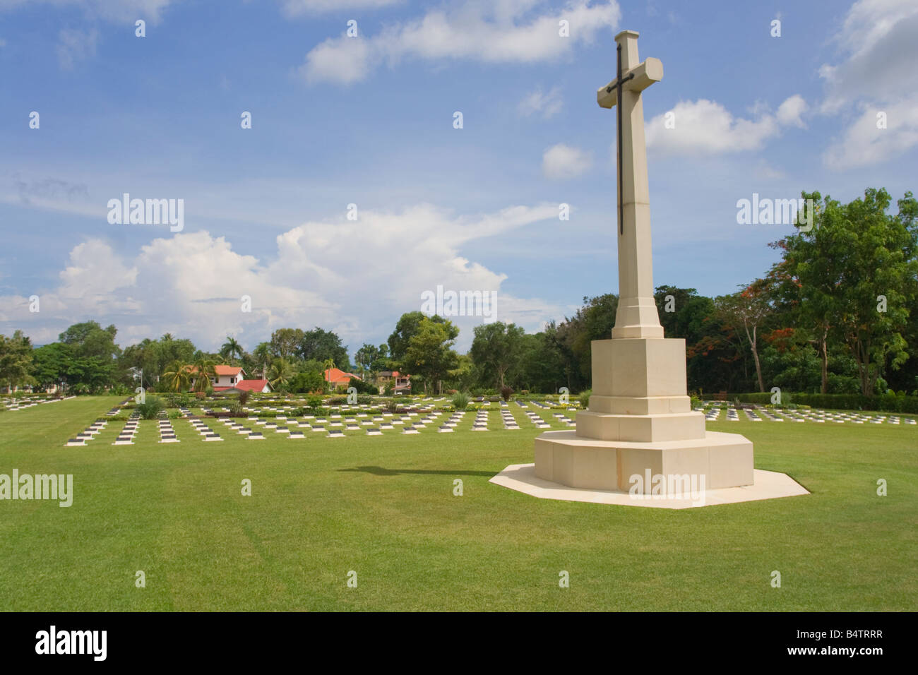 Allied war graves from the Second World War on Labuan Island Sabah ...