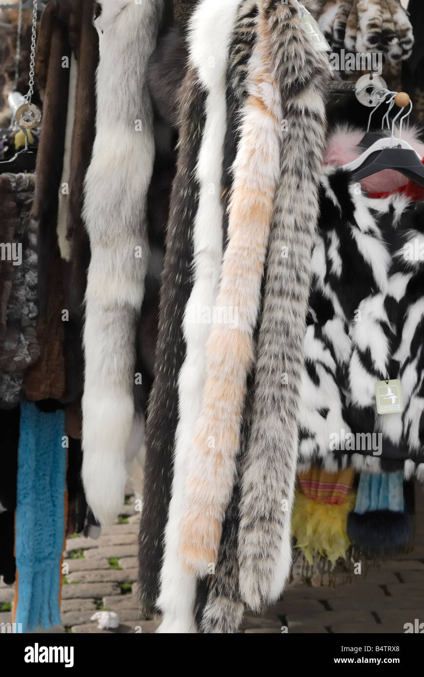 Market helsinki furs hi-res stock photography and images - Alamy