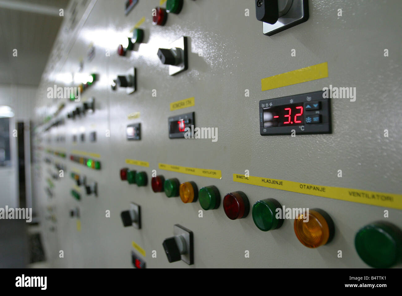 industrial electrical switch panel in factory Stock Photo - Alamy