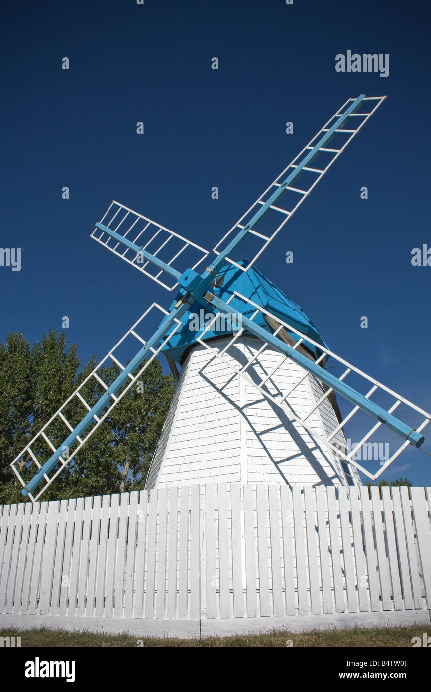 Windmill at the Heritage Park in Calgary Alberta Stock Photo - Alamy