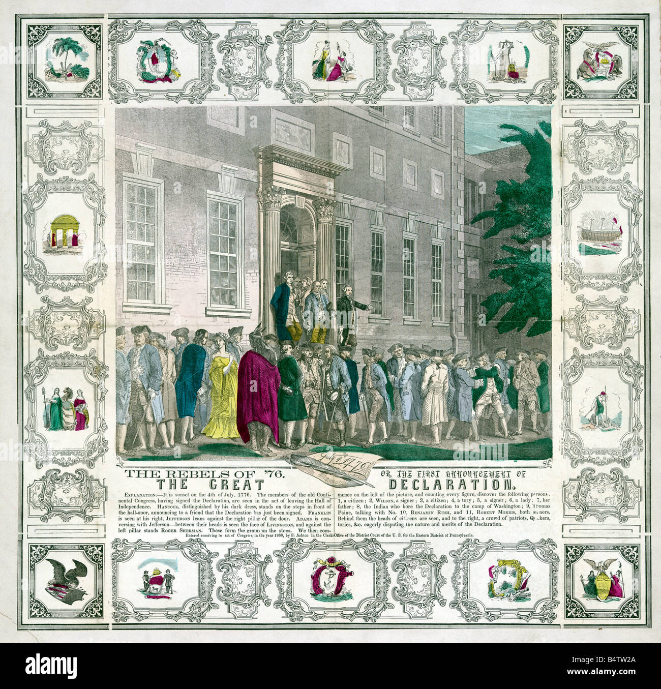 Declaration Of Independence 1776 High Resolution Stock Photography and ...