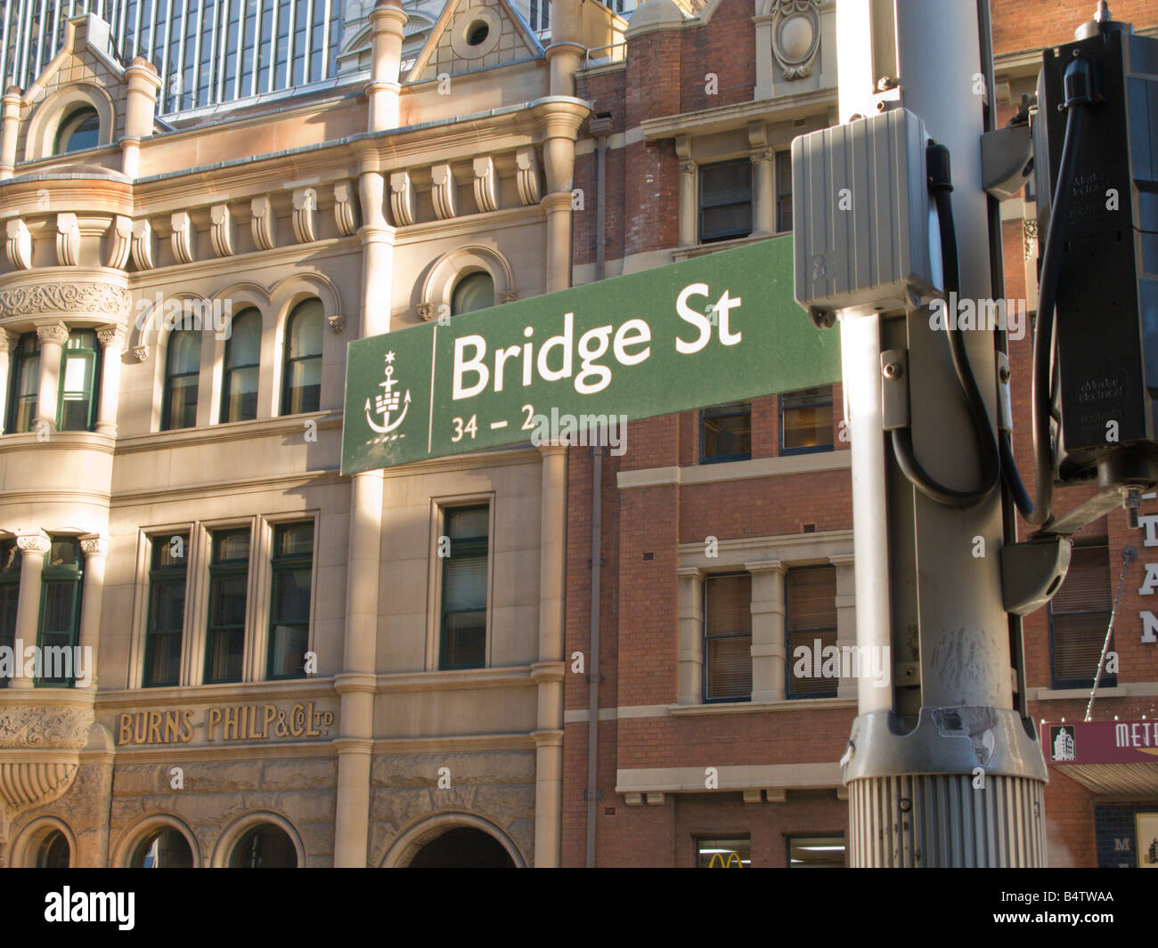 Bridge Street in Sydney Stock Photo - Alamy