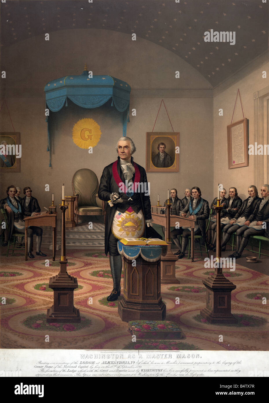 Masonic altar hi-res stock photography and images - Alamy