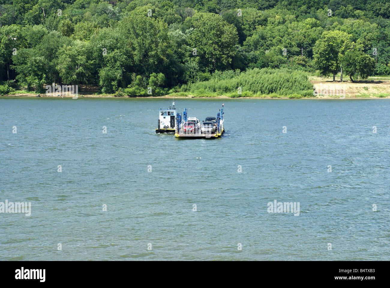 Cars On Ferry Stock Photo - Alamy