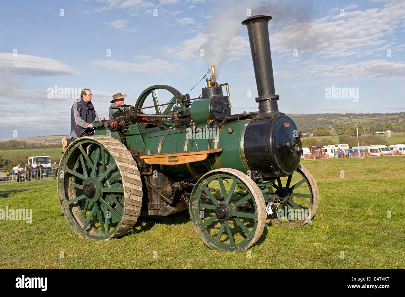 Blue steam engine hi-res stock photography and images - Alamy
