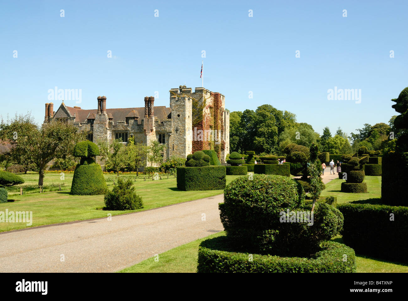 Hever Castle and Gardens Stock Photo - Alamy