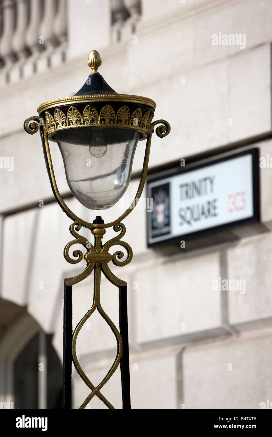 Ornate Lampstand Trinity House Trinity Square London EC3 Stock Photo ...
