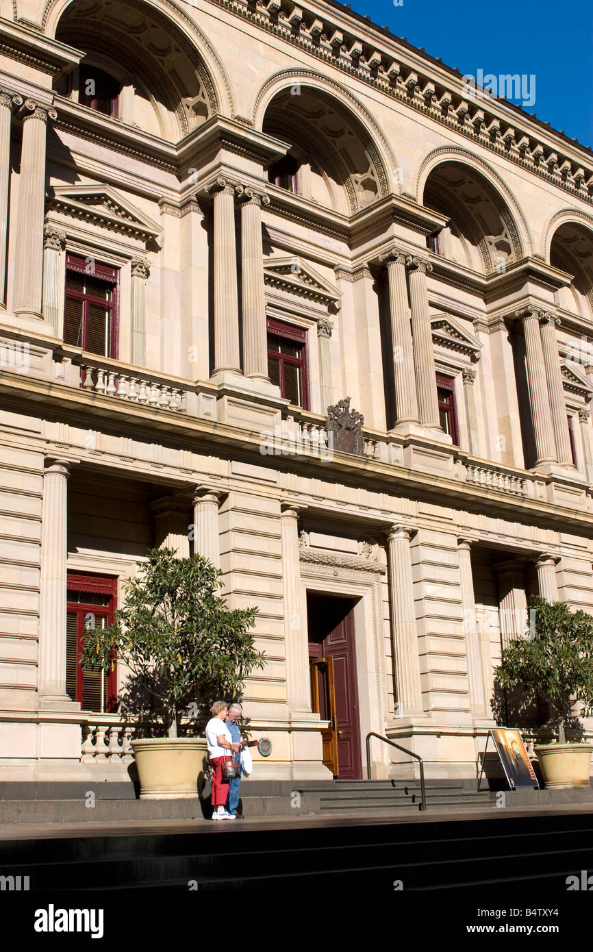 The Old Treasury Melbourne Australia Stock Photo - Alamy