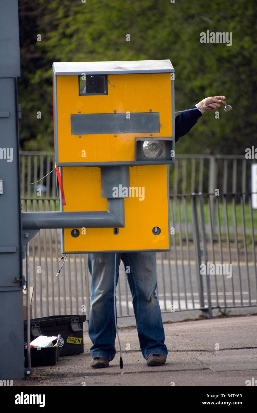 Gatso Speed Camera Stock Photo - Alamy