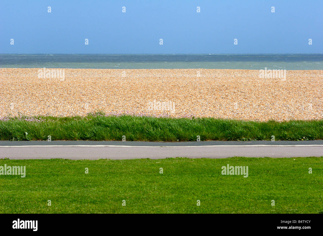 seaside view background Stock Photo - Alamy