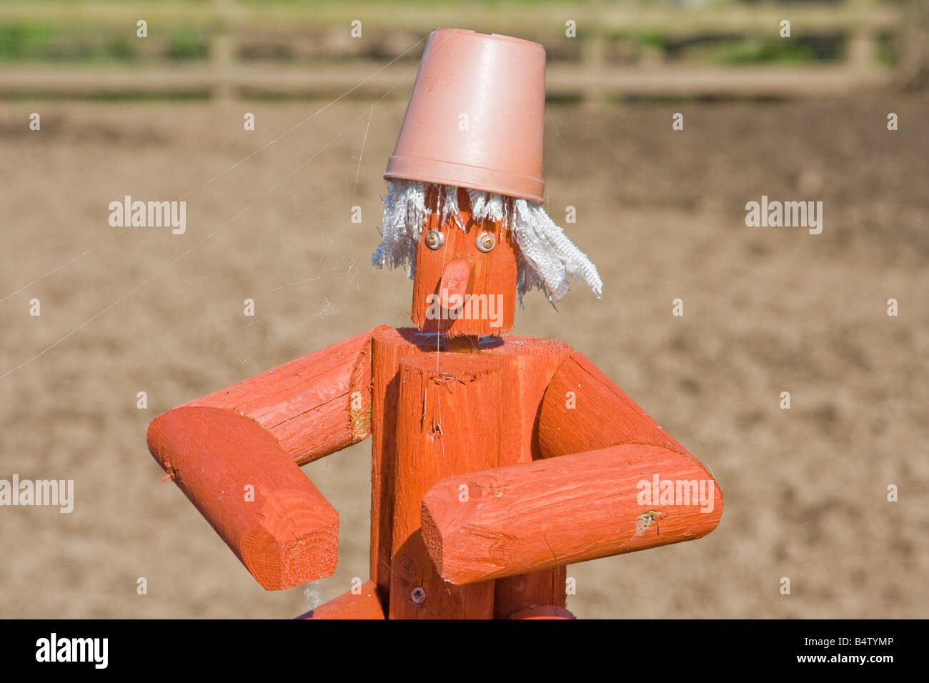 Flower Pot Man Stock Photo - Alamy