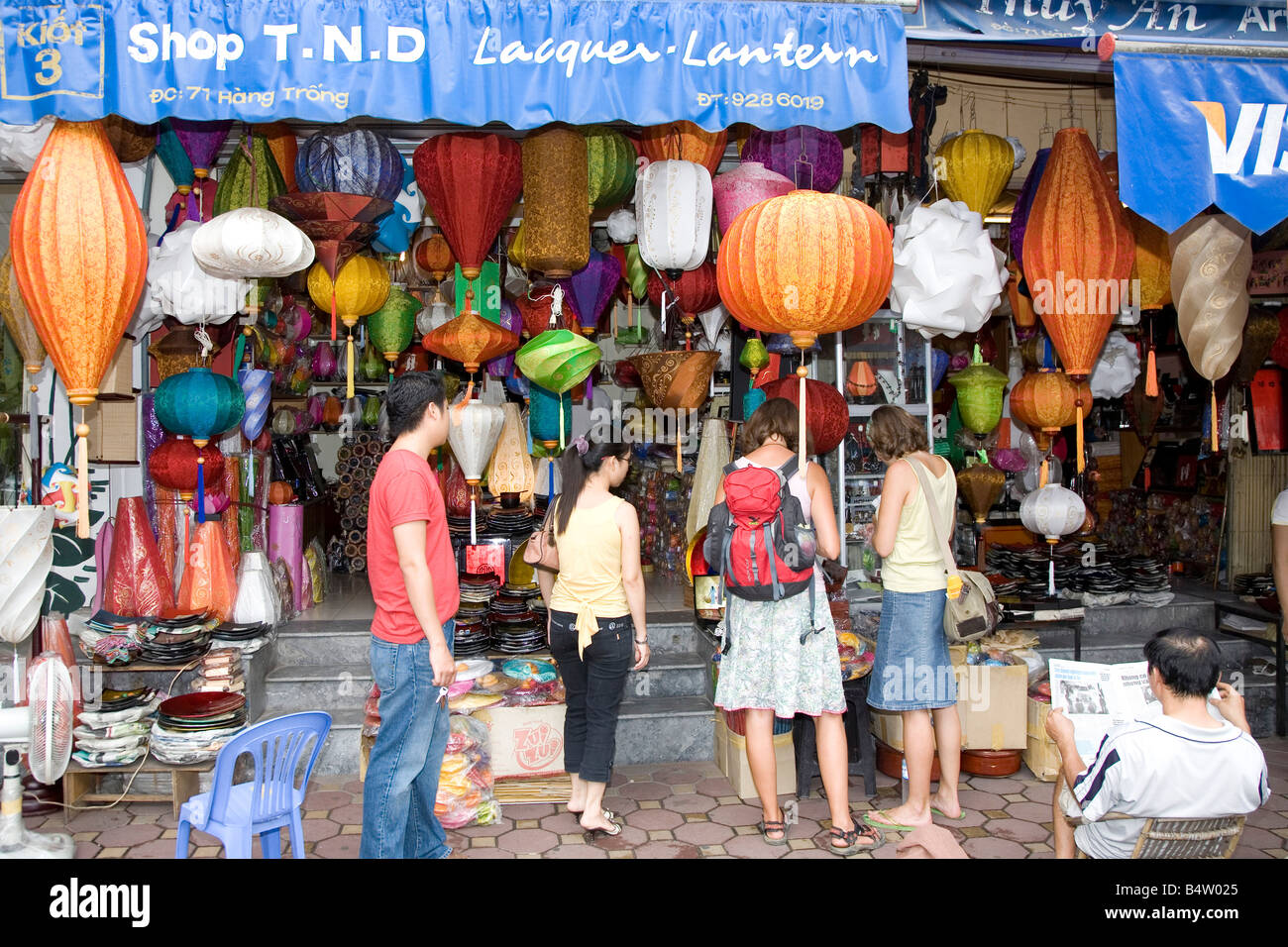 Shop Hanoi Vietnam Stock Photo - Alamy