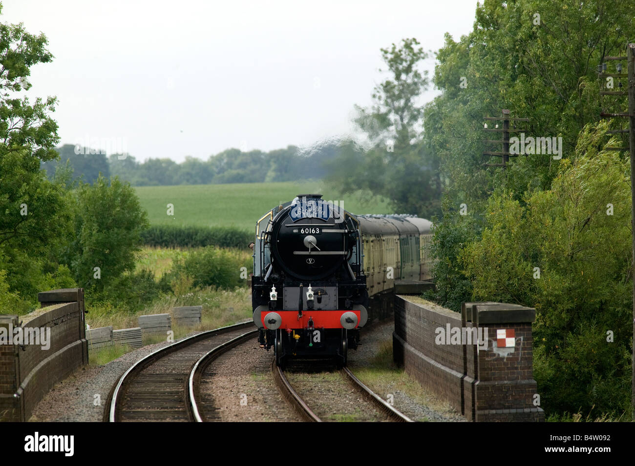 The A1 Steam Locomotive the 60163 Tornado Stock Photo - Alamy