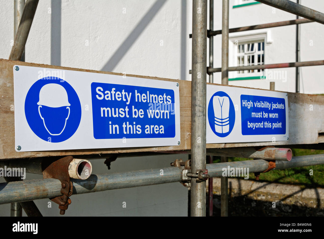 Wear Safety Helmet Sign