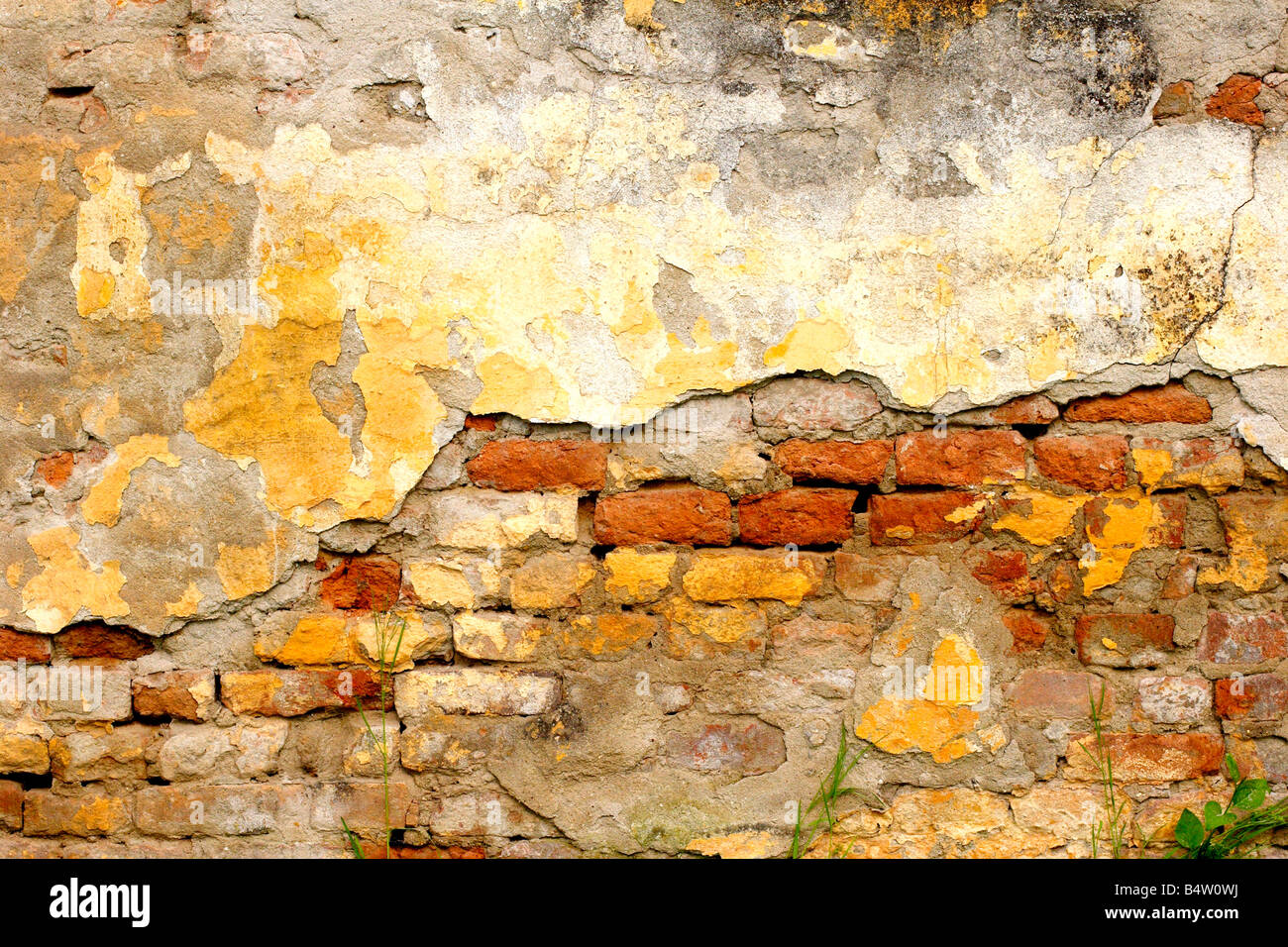 Wall faded flaking background hi-res stock photography and images - Alamy