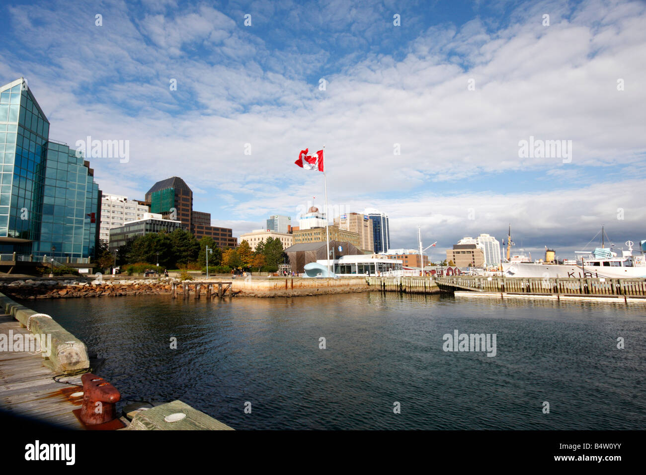 Canada flag halifax hi-res stock photography and images - Alamy