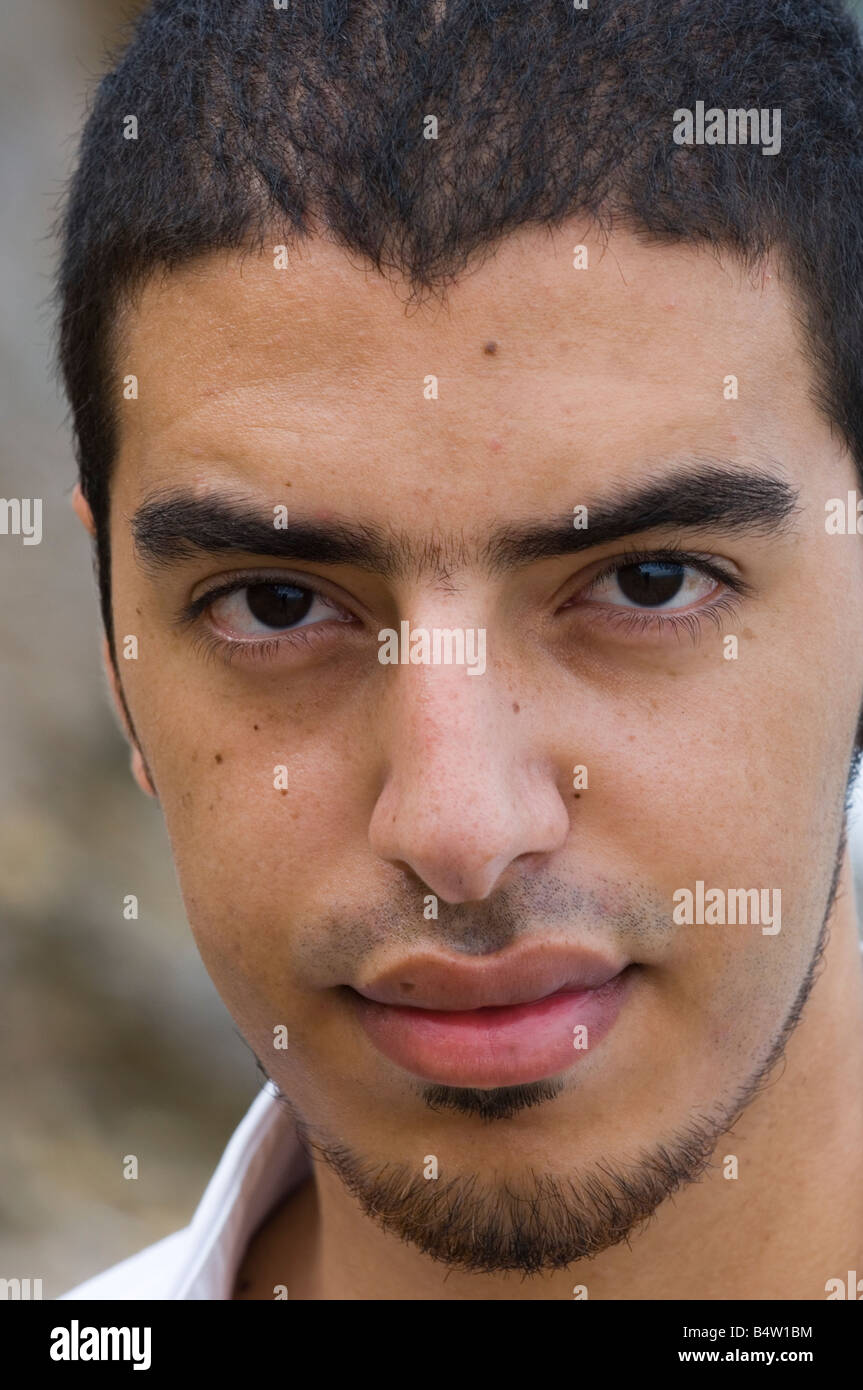 Young Middle Eastern man Stock Photo - Alamy
