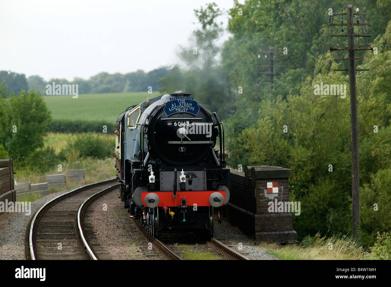 The A1 Steam Locomotive the 60163 Tornado Stock Photo - Alamy