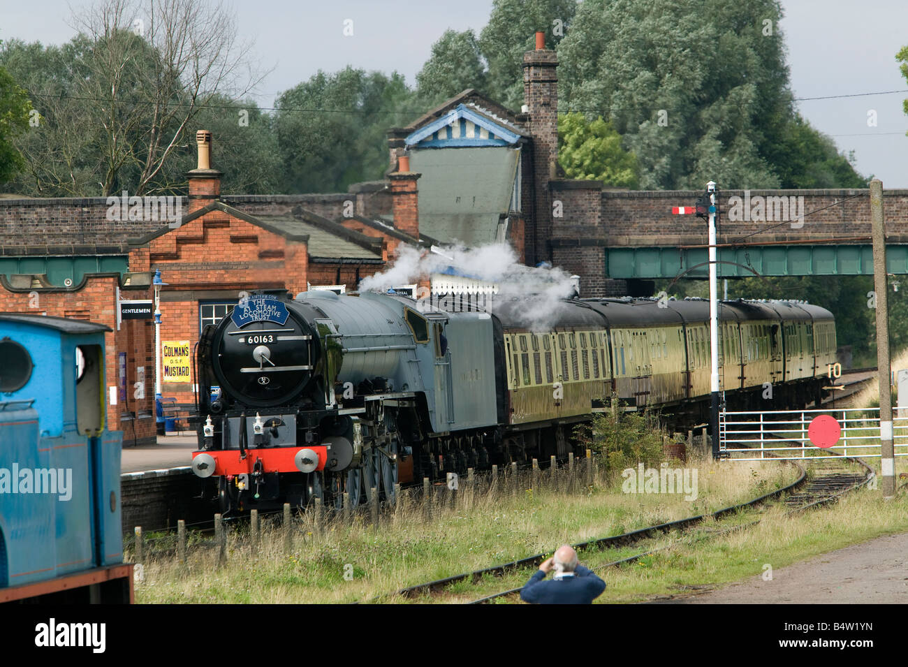 The A1 Steam Locomotive the 60163 Tornado Stock Photo - Alamy