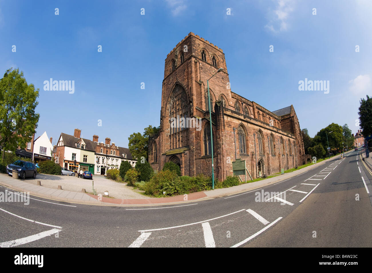 Abbey Foregate Shrewsbury Shropshire England UK United Kingdom GB Great ...