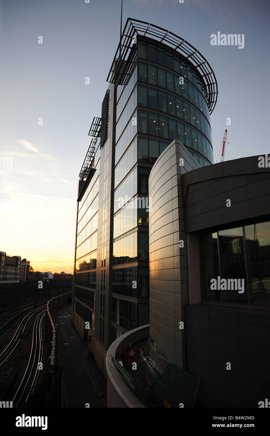Modern railway building hi-res stock photography and images - Alamy