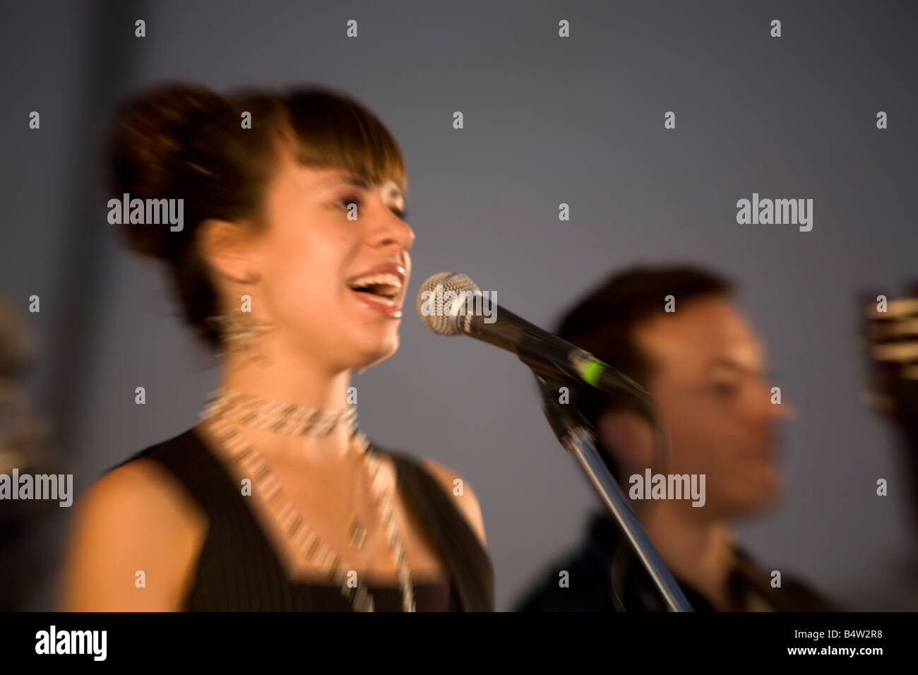 Jazz Singer Toronto Ontario Canada Stock Photo - Alamy