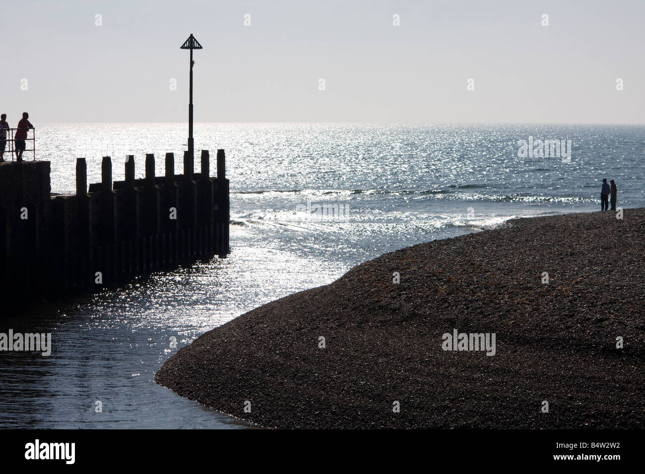 Axmouth Harbour, East Devon Stock Photo - Alamy
