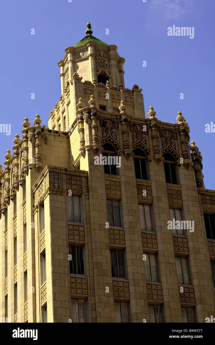 Old spanish building in downtown St Pete FL Stock Photo - Alamy