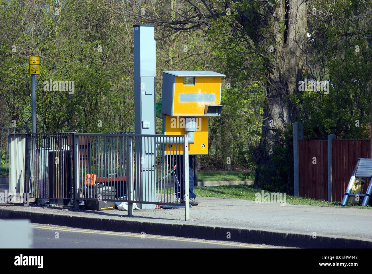 Gatso Speed Camera Stock Photo - Alamy