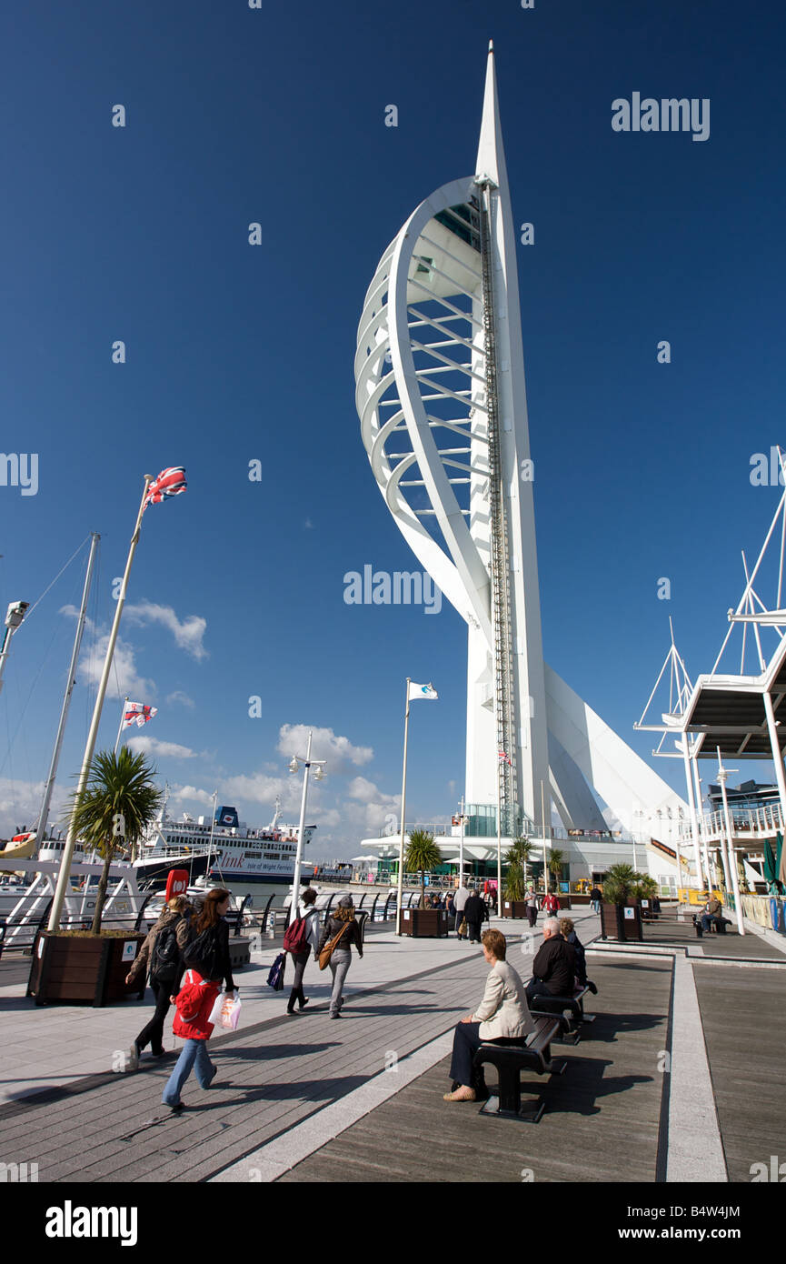 Spinnaker Tower, Portsmouth, England Stock Photo - Alamy