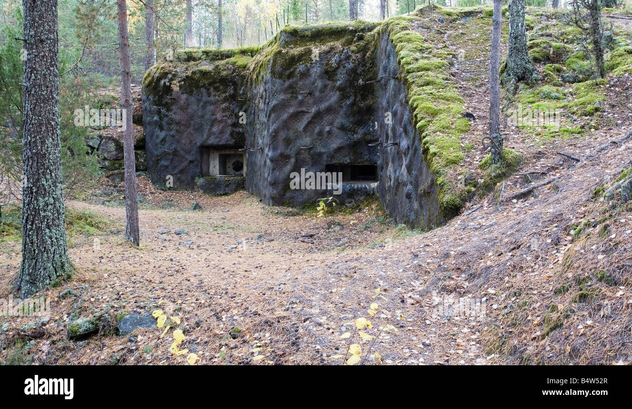 Salpa finland bunker hi-res stock photography and images - Alamy