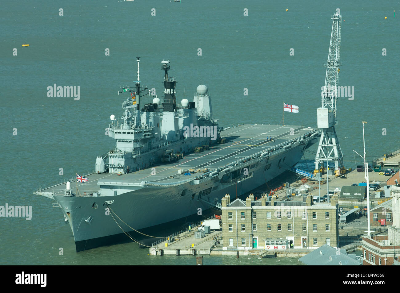 HMS Ark Royal, Portsmouth, England Stock Photo - Alamy