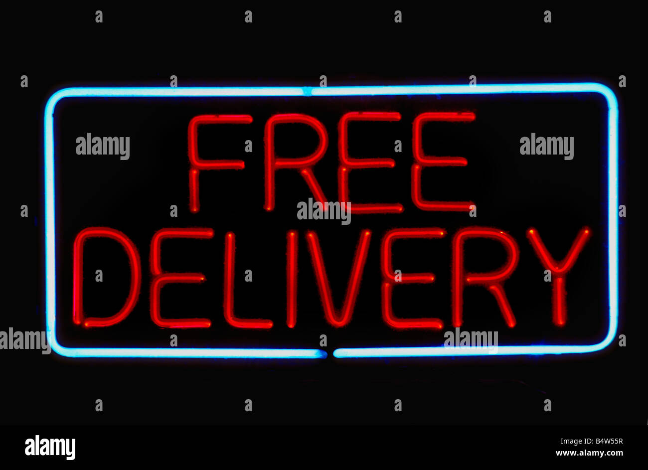 Neon sign black white hi-res stock photography and images - Alamy