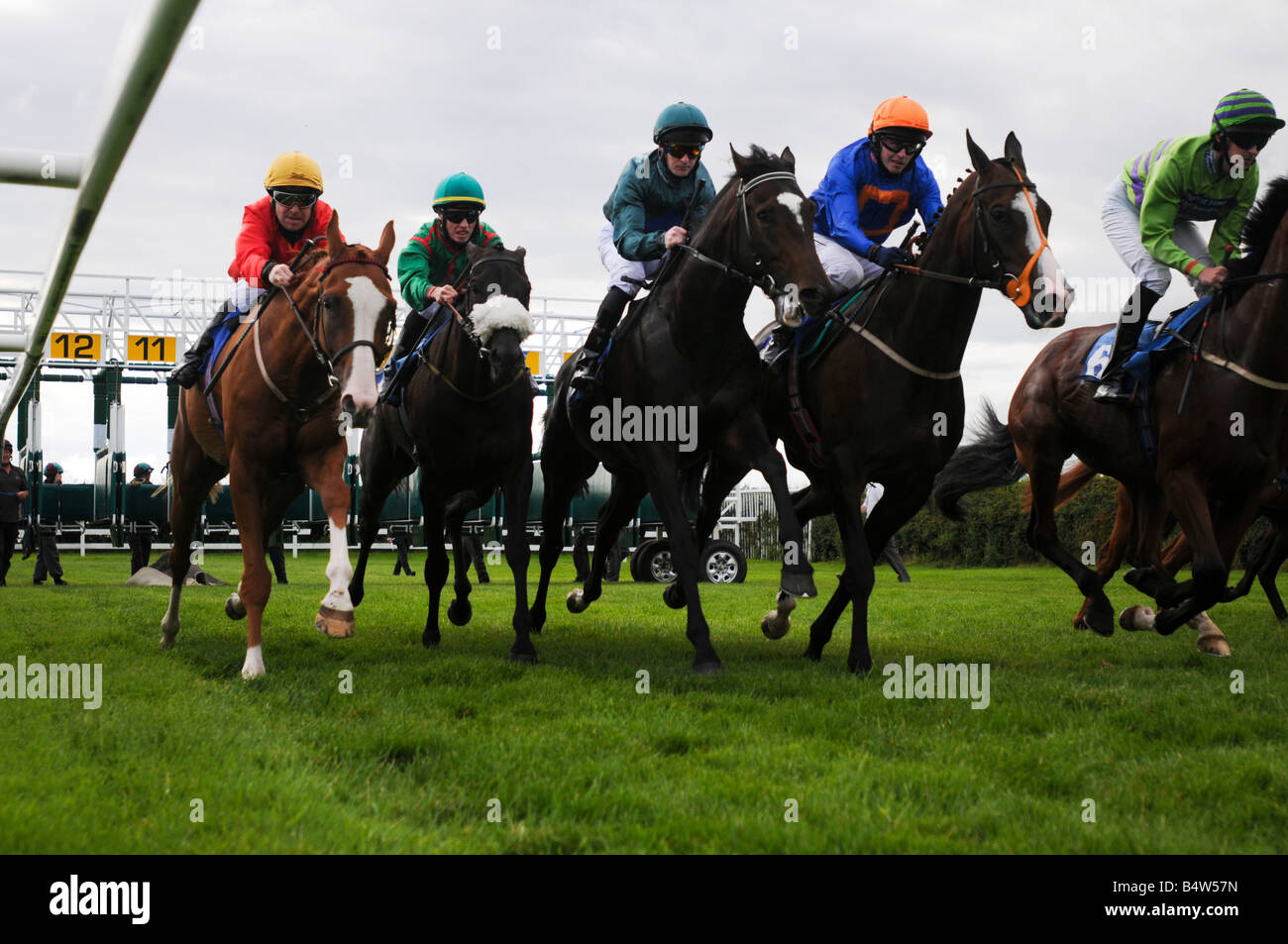 Horse Racing Beverley Racecourse High Resolution Stock Photography and ...