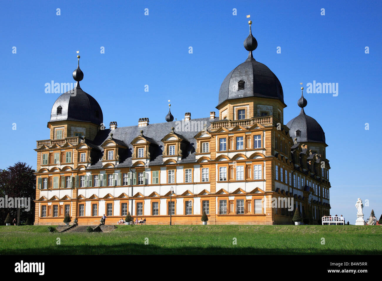 Palais of Seehof Memmelsdorf near Bamberg Bavaria Germany Stock Photo ...