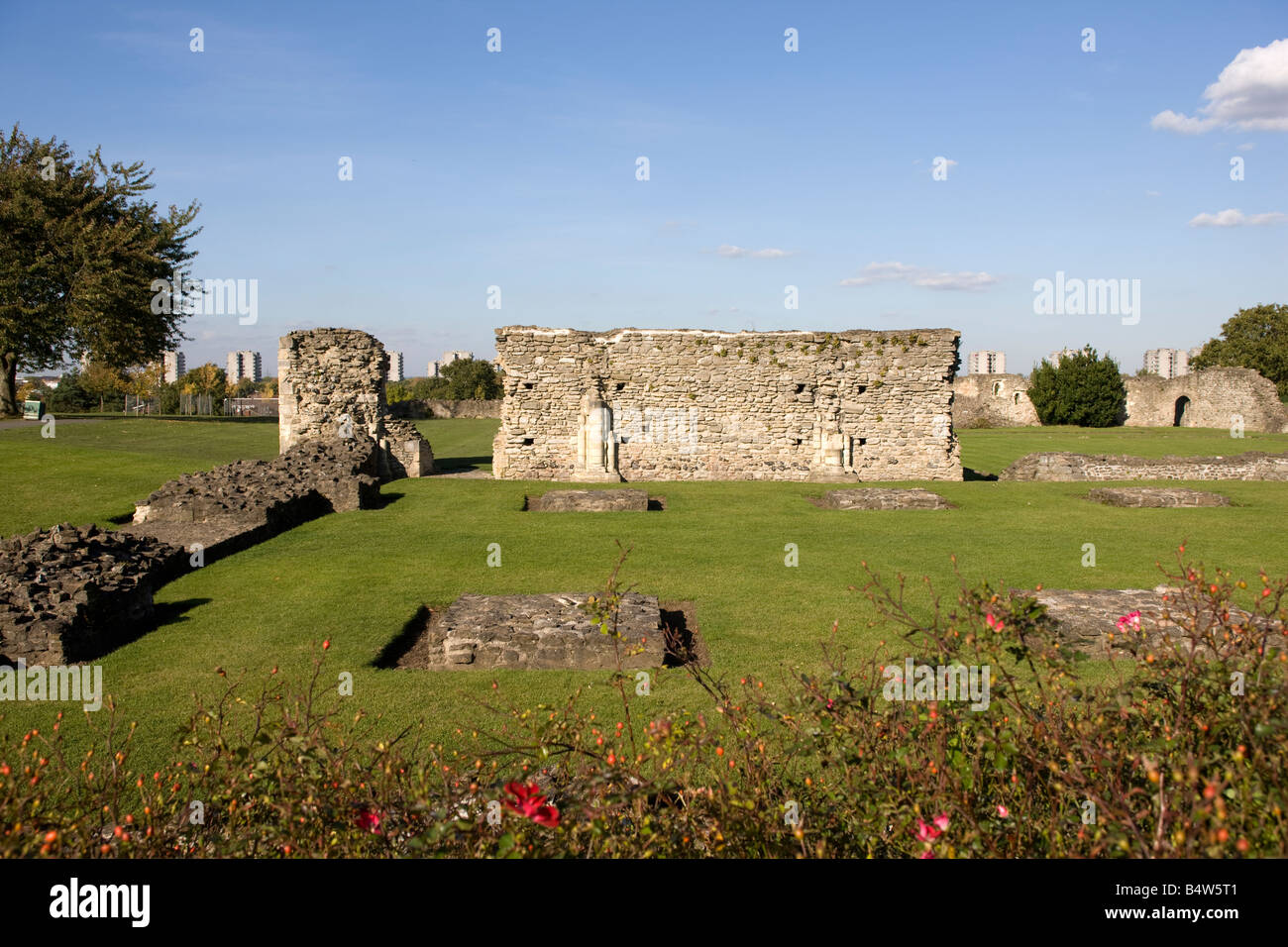Lesnes Abbey Erith Kent Stock Photo - Alamy