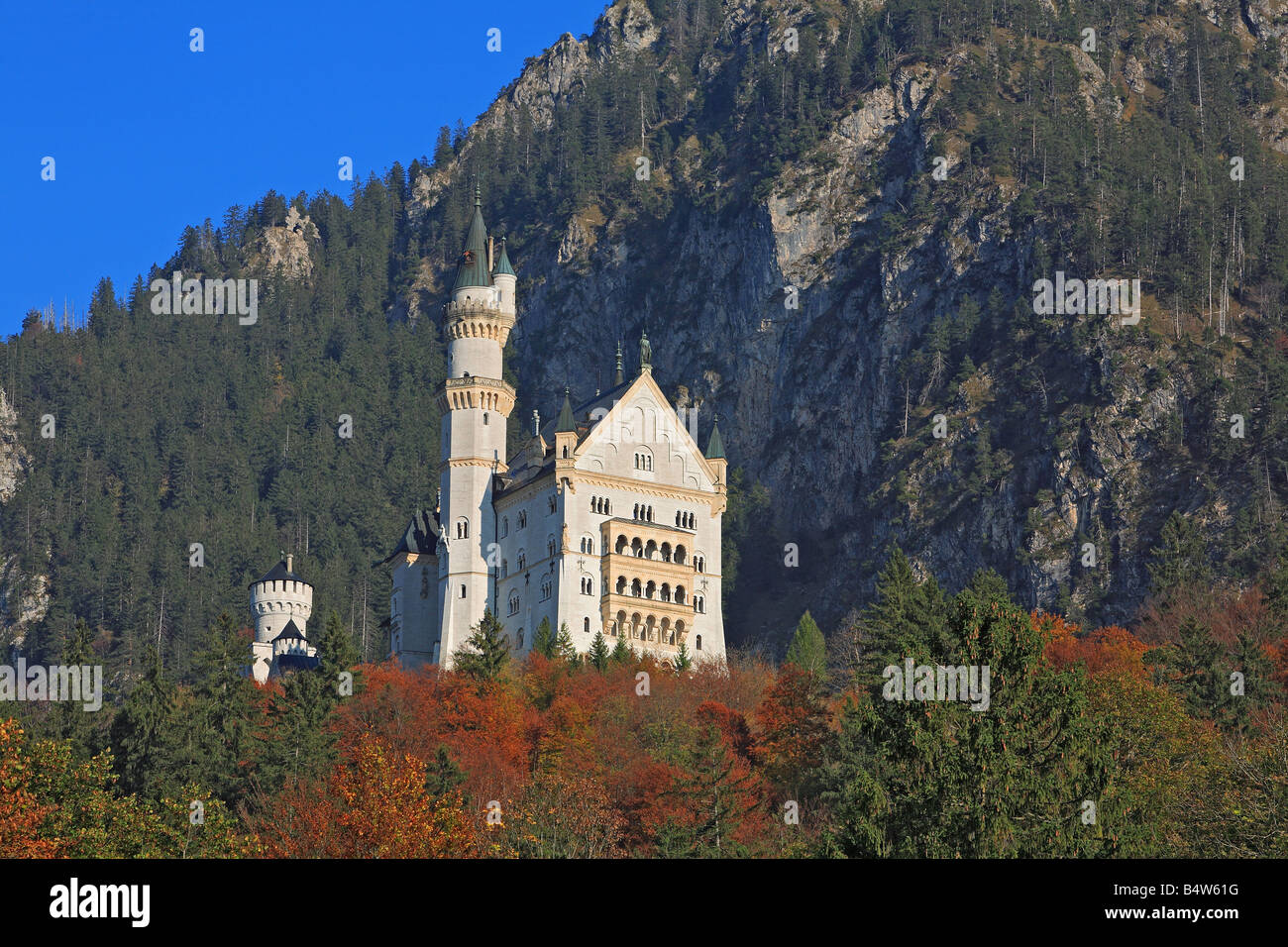 germany bavaria castle palais Neuschwanstein Schwangau Ostallgaeu place ...