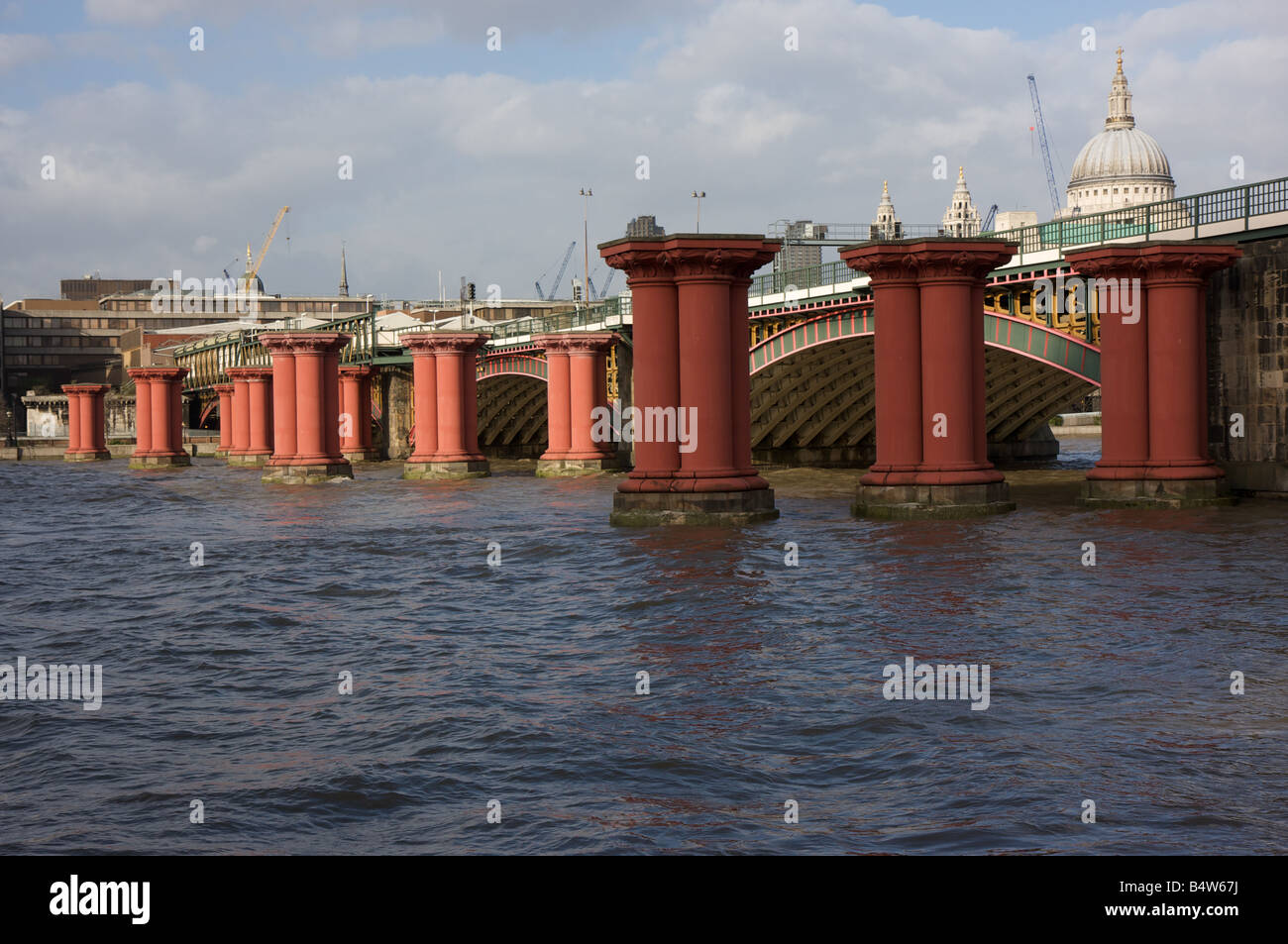 Alexandra Bridge, River Thames, London, United Kingdom Stock Photo - Alamy