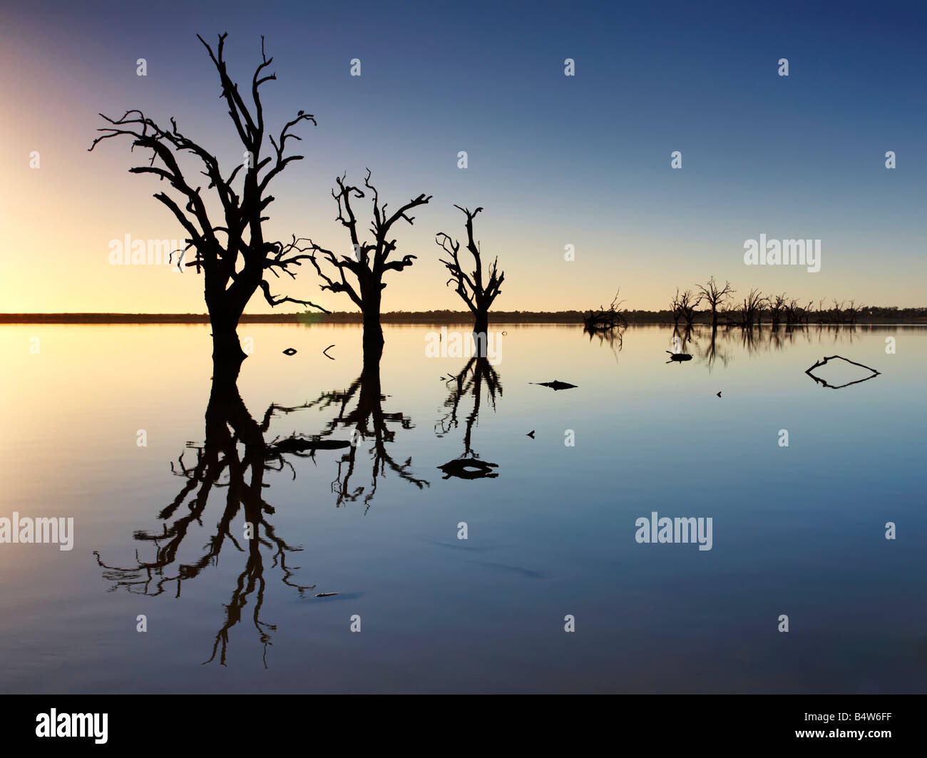 Pelican point lake barmera riverland hi-res stock photography and ...